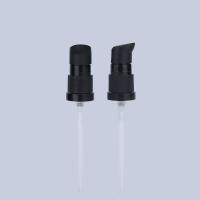 China Customized 18/415 Treatment Cream Pump 18mm Black Lotion Foundation For Cosmetics for sale