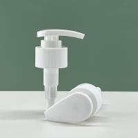 China 28mm 28 / 410 Lotion Dispenser Pump White Shampoo Shower Gel Wash Screw For Bottles for sale