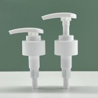 China 28mm 28 / 410 Lotion Dispenser Pump White Shampoo Shower Gel Wash Screw For Bottles for sale