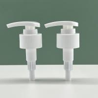 China 28mm 28 / 410 Lotion Dispenser Pump White Shampoo Shower Gel Wash Screw For Bottles for sale