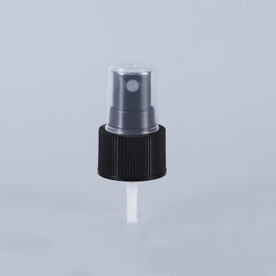 China Customizable Black PP Plastic Fine Mist Sprayer 24mm 24 / 410 Perfume Face for sale