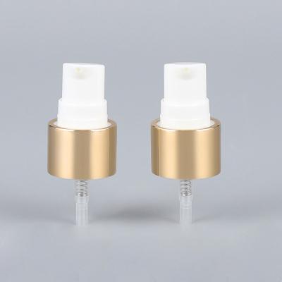 China 24mm 24/41 Treatment Cream Plastic Pump Aluminum Lotion Serum Foundation For Bottles for sale