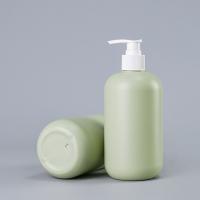 China HDPE 500ml Plastic Shower Pump Bottles Green Lotion Gel Hand Sanitizer for sale