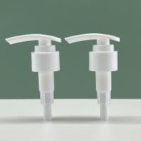 China SGS Plastic Lotion Dispenser Pump White Shampoo For Bottles 24/410 for sale