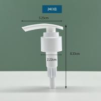 China SGS Plastic Lotion Dispenser Pump White Shampoo For Bottles 24/410 for sale