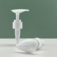 China 24/410 Plastic Lotion Dispenser Gel Pump  PP White Shampoo Shower for sale