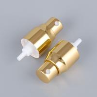 China 20mm 20 / 410 Aluminum Fine Mist Sprayer Pump Gold Perfume Face Mist Spray for sale
