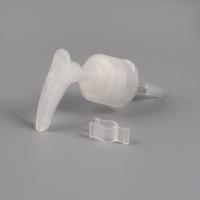 China 24/410 24mm Plastic Lotion Dispenser Pump Transparent Shampoo Shower Gel Pump for sale