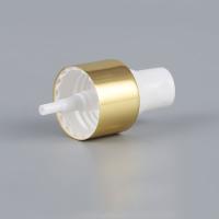 China 24/410 28/410 Aluminum Plastic Fine Mist Sprayer Gold Face Spray for sale