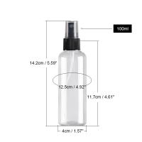 China 100ml Fine Mist Spray Bottles Plastic PET Cosmetic Face 50000pcs for sale
