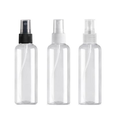 China 100ml Fine Mist Spray Bottles Plastic PET Cosmetic Face 50000pcs for sale