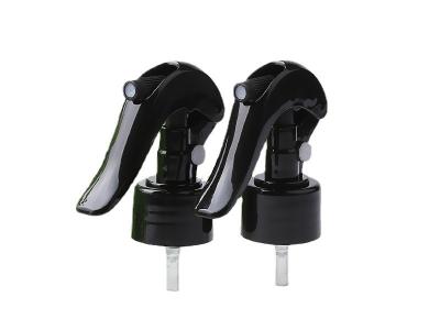 China 24mm 24/410 Trigger Sprayer Pump Black Plastic Mini Spray Head for sale