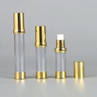 China 15ml 20ml 30ml Plastic Airless Pump Bottle Transparent Lotion Sprayer Bottle for sale
