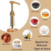 China 28/410 38/410 Lotion Dispenser Plastic Pump Jam Fructose Syrup For Bottles for sale