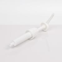 China 38/400 Plastic Lotion Dispenser Coffee Syrup Jam Pump 38mm White For Bottle for sale