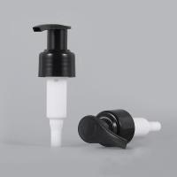 China 28/410 28mm Lotion Dispenser Screw Pump Left And Right Switch Black Plastic for sale