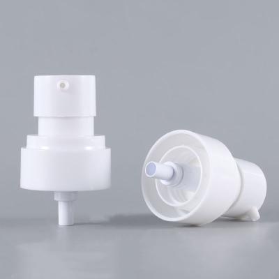 China 24mm 24/410 Treatment Cream Dispenser Pump Plastic Serum Powder Non Spill for sale