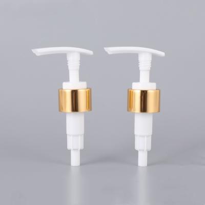 China 24mm 24/410 Lotion Dispenser Screw Pump Aluminum Plastic Shampoo for sale