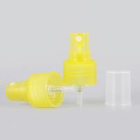 China 24mm 24/410 Plastic Fine Mist Sprayer Yellow Alcohol Sprayer For Bottle for sale