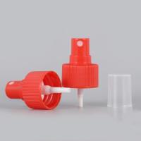 China 28/410 Plastic Fine Mist Perfume Sprayer Red Alcohol Spray 28mm For Bottle for sale