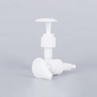 China 24/410 Lotion Dispenser Pump Plastic White Shampoo Screw 24mm For Bottle for sale