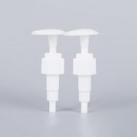 China 24/410 Lotion Dispenser Pump Plastic White Shampoo Screw 24mm For Bottle for sale