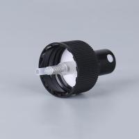 China 28mm Plastic Fine Mist Alcohol Sprayer Pump Black 28/410 For Bottle for sale