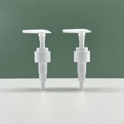China 24/410 24mm Lotion Dispenser Plastic Pump White Shampoo Screw For Bottle for sale