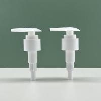 China 24/410 24mm Lotion Dispenser Plastic Pump White Shampoo Screw For Bottle for sale