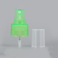 China 24mm 24/410 Fine Mist Plastic Sprayer Green Alcohol Spray For Bottle for sale