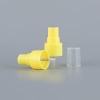 China 24mm 24/410 Plastic Mist Sprayer Yellow Alcohol Spray Pump For Bottle for sale