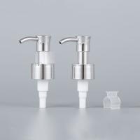 China Aluminum Lotion Dispenser Pump 24mm 24/410 Shampoo Screw Pump For Bottle for sale