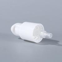 China 18mm 18/410 Treatment Cream Pump Plastic White Serum Powder Pump For Bottle for sale