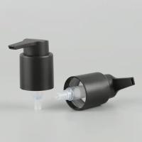 China 20mm Treatment Cream Pump 20/410 Black Plastic Long Nozzle External Powder Pump for sale