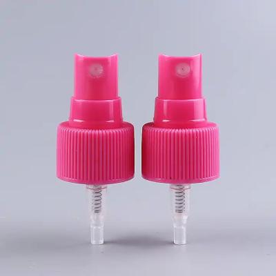 China 24/410 Plastic 24mm Fine Mist Sprayer Pink Perfume Alcohol Spray Pump For Bottle for sale