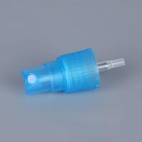 China 18/410 Plastic Fine Mist Sprayer 18mm Blue Perfume Pump Alcohol Spray For Bottle for sale