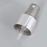 China 24mm Aluminum Fine Mist Sprayer 24/410 UV Silver Perfume Pump For Bottle for sale