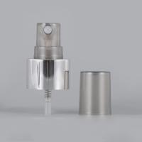 China 24mm Aluminum Fine Mist Sprayer 24/410 UV Silver Perfume Pump For Bottle for sale