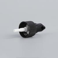 China 24mm 24/410 Treatment Cream Pump Black Plastic Lotion For Bottle for sale