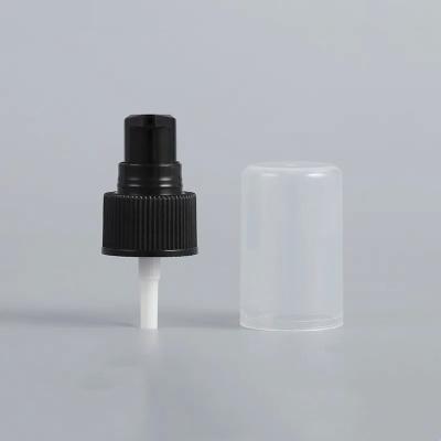 China 24mm 24/410 Treatment Cream Pump Black Plastic Lotion For Bottle for sale