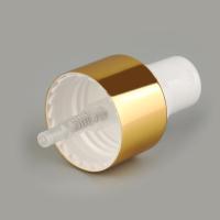 China SGS 24mm 24/410 Aluminum Fine Mist Sprayer Gold Perfume Pump For Bottle for sale