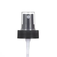 China Customized 28/400 Plastic Fine Mist Sprayer Black Perfume Alcohol Pump for sale