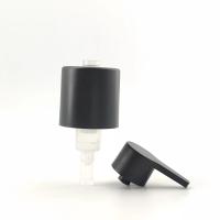 China 28mm 28/410 Black Lotion Dispenser Plastic Long Nozzle Shampoo Gel Screw Pump for sale