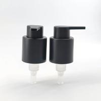 China 28mm 28/410 Black Lotion Dispenser Plastic Long Nozzle Shampoo Gel Screw Pump for sale