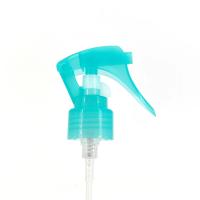 China 20mm 24mm 20/410 24/410 Plastic Trigger Sprayer Pump Green Mist Trigger Gun Mini for sale