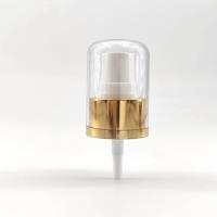 China 24mm 24/410 Perfume Spray Atomiser Perfume Bottle Nozzle Golden Aluminium Collar for sale
