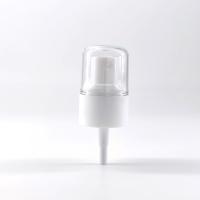 China 20mm 20/410 Double Wall Mist Spray Head Pp Fine Mist Sprayer With Clear Cap for sale