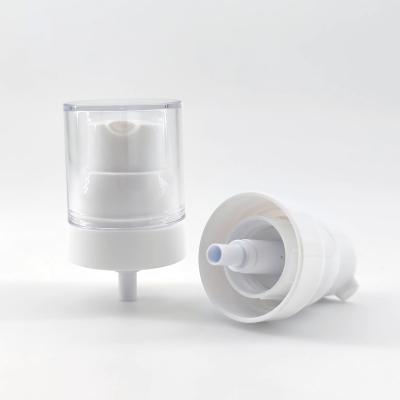 China 20mm 20/410 Plastic Double Wall Foundation Pump Dispenser With AS Half Cap for sale