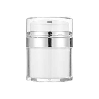 China 30g 50g 100ml Plastic Airless Cream Lotion Pump Bottle With Leak Proof Sealing for sale