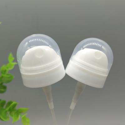 China 32mm 32/410 Plastic Fine Mist Sprayer For Sunscreen Finishing Spray Hair Styling for sale